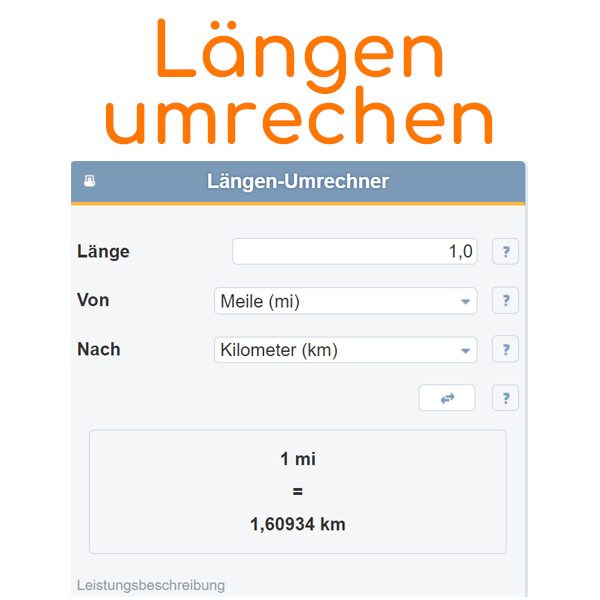 L ngen Umrechnen Meter Kilometer Meilen Foot Inch